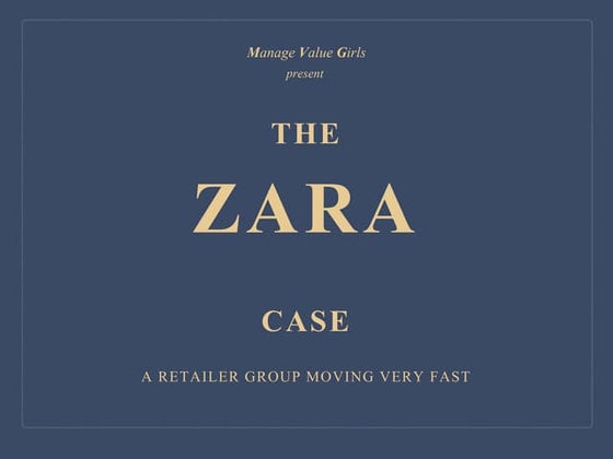 Presentation zara v1 | PPT