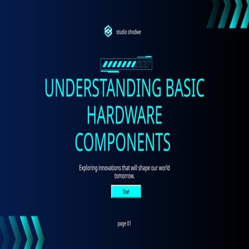 Hardware refers to the physical components of a computer system that ...