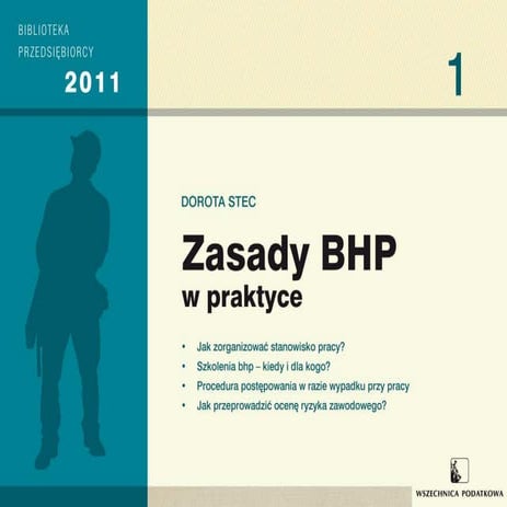 Zasady BHP w praktyce - ebook | PDF