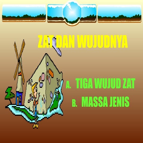 Zat dan wujudnya | PPT