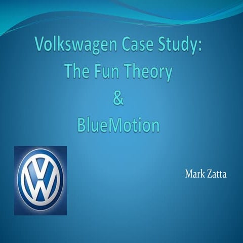 Volkswagen Case Study | PPTX