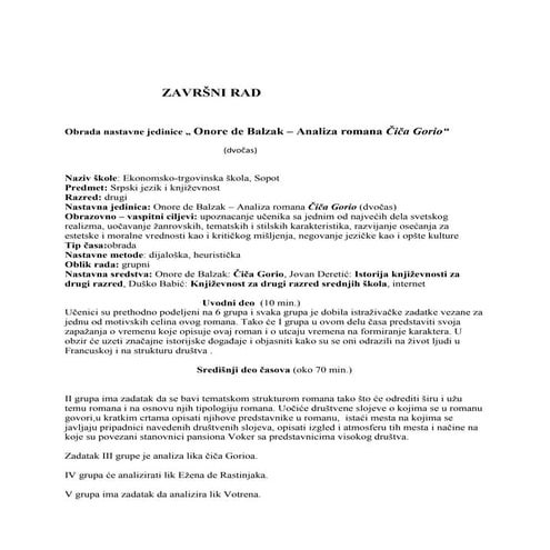 Završni rad | DOCX