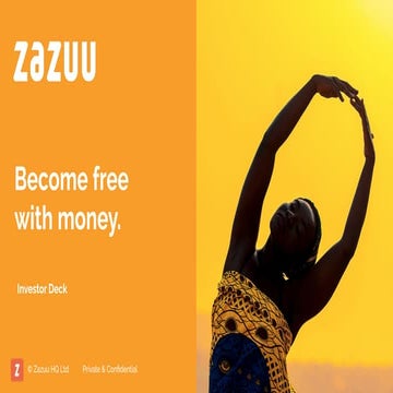 Zazuu Preseed Deck - We used this to raise £600k + | PDF