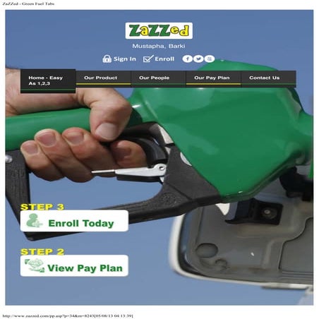 Za z zed - green fuel tabs | PDF