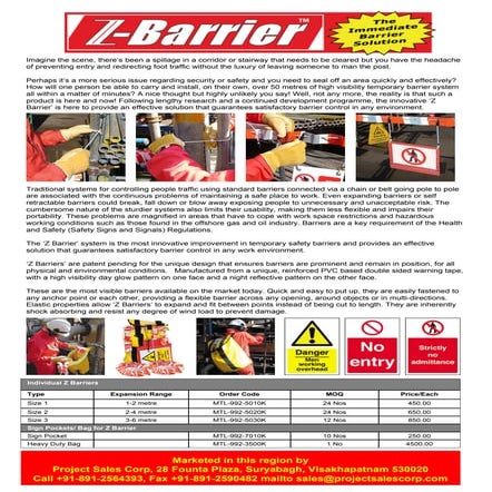 Z barriers | PDF