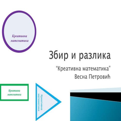 Zbir i razlika | PPTX