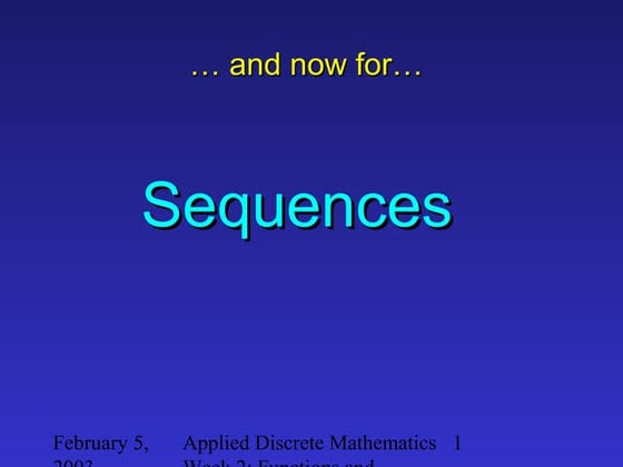 13.sequences-and-series of pre calculuss | PPT