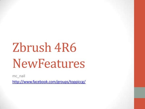 Mudbox2014 workflow | PPT
