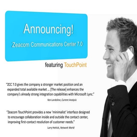 ZCC 7.0/TouchPoint | PPTX