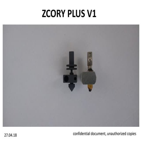 ZCory Plus V1 extruder | PDF