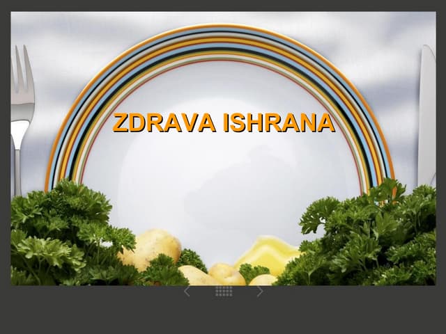 Zdrava hrana - pravilna ishrana | PPT