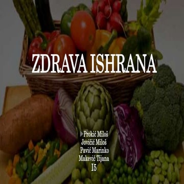 ZDRAVA ISHRANA.pptx