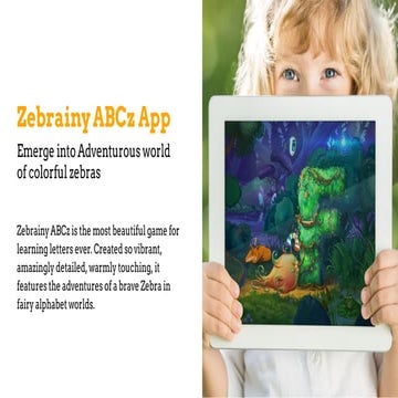 Zebrainy ABC Learning Game for Kids | Zebrainy ABCz app | PPT