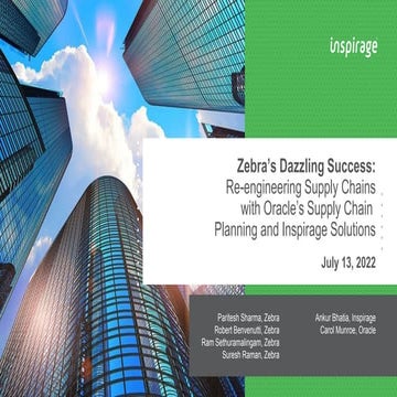 Zebra Livestream | PPT