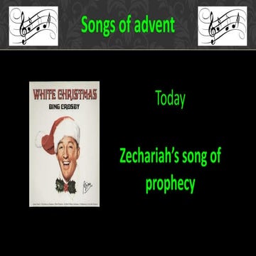 Zechariah's Song of Prophecy | PDF