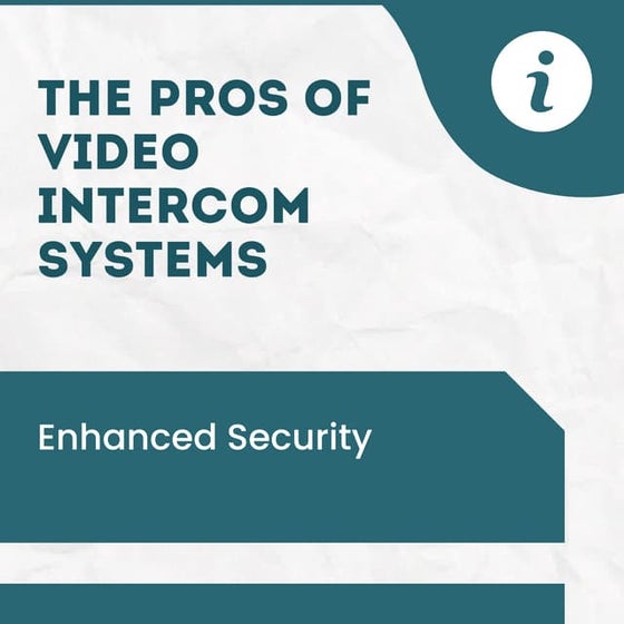 Top 5 Benefits Of Installing An Intercom | PDF