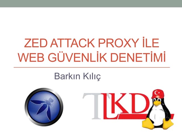 Zed Attack Proxy Web Ppt 4604