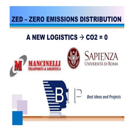ZED - Zero Emissions Distribution | PDF