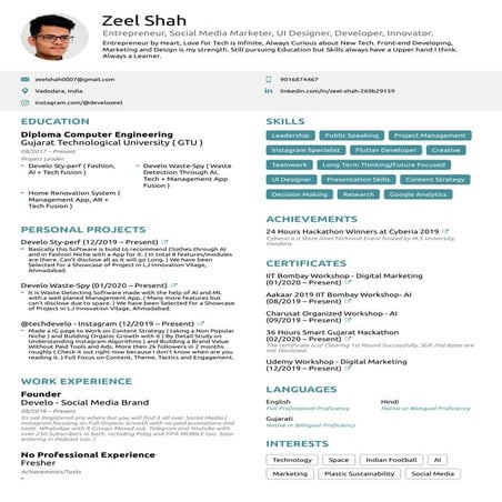 Resume | PDF