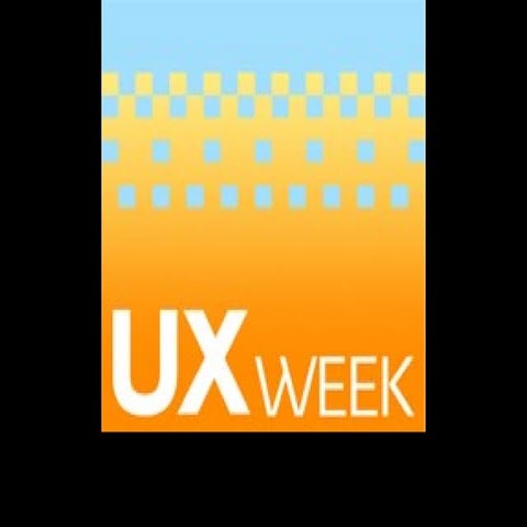 Notes From User Experience Week 2008 | PPT | Computing | Technology ...