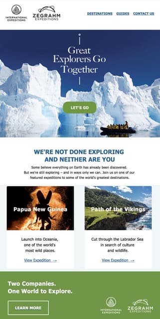 Island resort email campaign | PDF