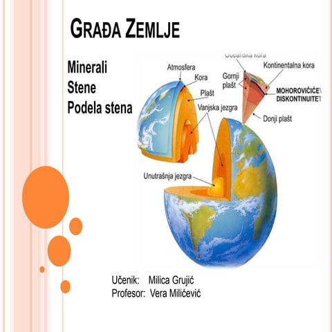 Zemlja stene-minerali | PPSX