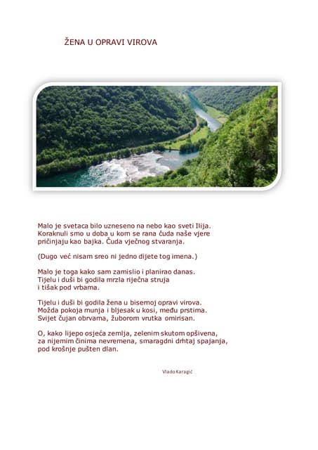 Molitva za Matu Blazekovica | DOCX