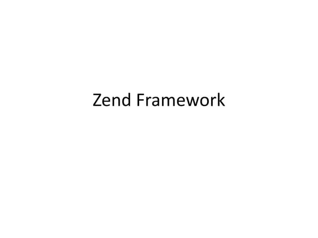 Zend MVC pattern based Framework – Best for Enterprise web applications ... Zend MVC pattern based Framework – Best for Enterprise web applications ...