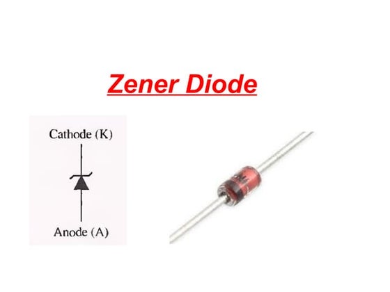Zener Diode Full Presentation | PPT