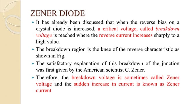 PN Diode and Zener Diode in PSPICE.pptx