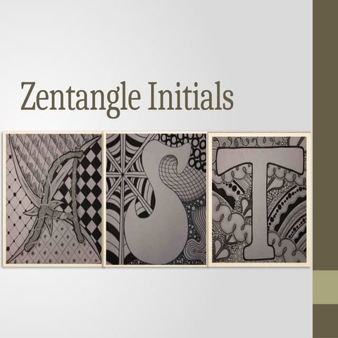 Zentangle Design for high school art.pptx