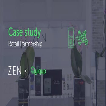 Case study - Zen x Quiqup | PDF