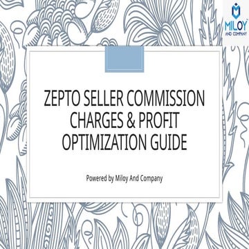 Myntra Seller Commission & Fees Guide | Ecommerce Account Management by ...