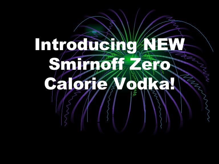 Zero Calorie Vodka