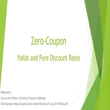 Zero coupon-yield-pure-discount-presentation | PPT