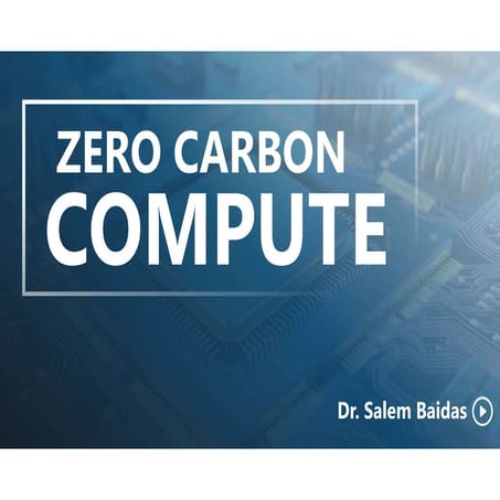 Zero Carbon Compute | PDF