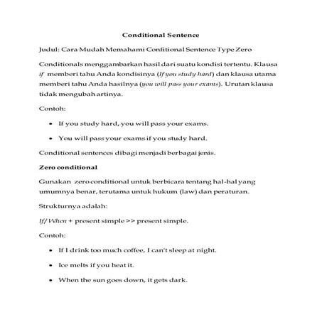 Zero Conditional.docx