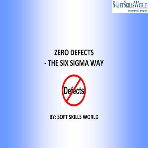 Zero defect | PPT
