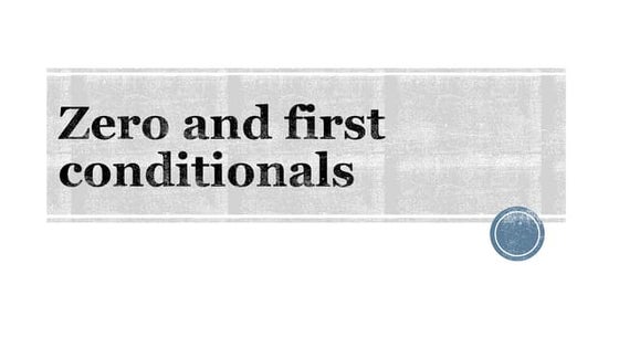 Mixed conditionals presentation | PPT