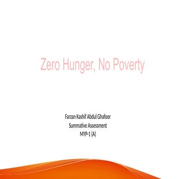 Zero_Hunger__No_Poverty.pptx mmmmmmmmmmm | PPT