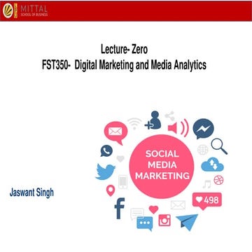 Digital Marketing presentation for students | PPT