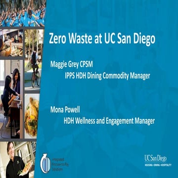 SPLC 2019 Summit: Purchasing for Zero Waste: 3 Case Studies from Higher ...