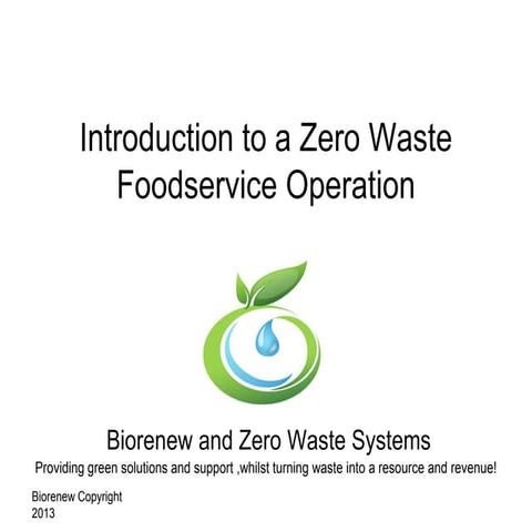 Zero waste systems | PDF