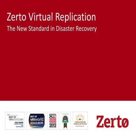 Zerto @ VMUG.IT 20150304 | PPT