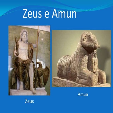 Zeus e amun | PPTX | Religion & Spirituality