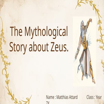 Zeus Greek God of the Sky and Thunder.pptx
