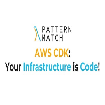 Aws Cdk Your Infrastructure Is Code Ppt