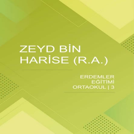 Zeyd Bin Harise(r.a.) | PPTX