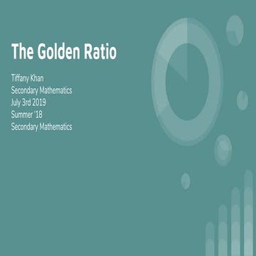 The Golden Ratio | PPTX