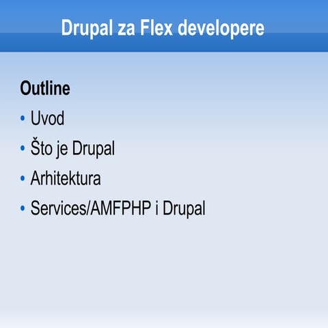 ZGFlex Drupal | PPT